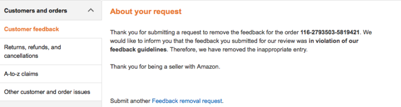 How To Remove Negative Feedback on Amazon (4 Steps)