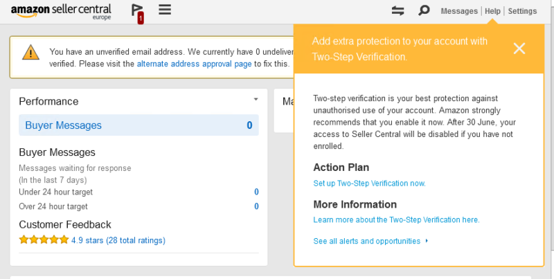 How to Turn on Amazon Two Step Verification (6 Steps) – RepricerExpress